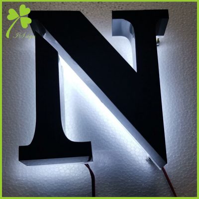 Custom Interior Business Signs Aluminum Wall Sign Maker| IS LED SIGN