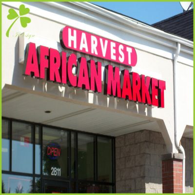 Custom Retail Signs Outdoor Exterior Signage Manufacturer | IS LED Sign